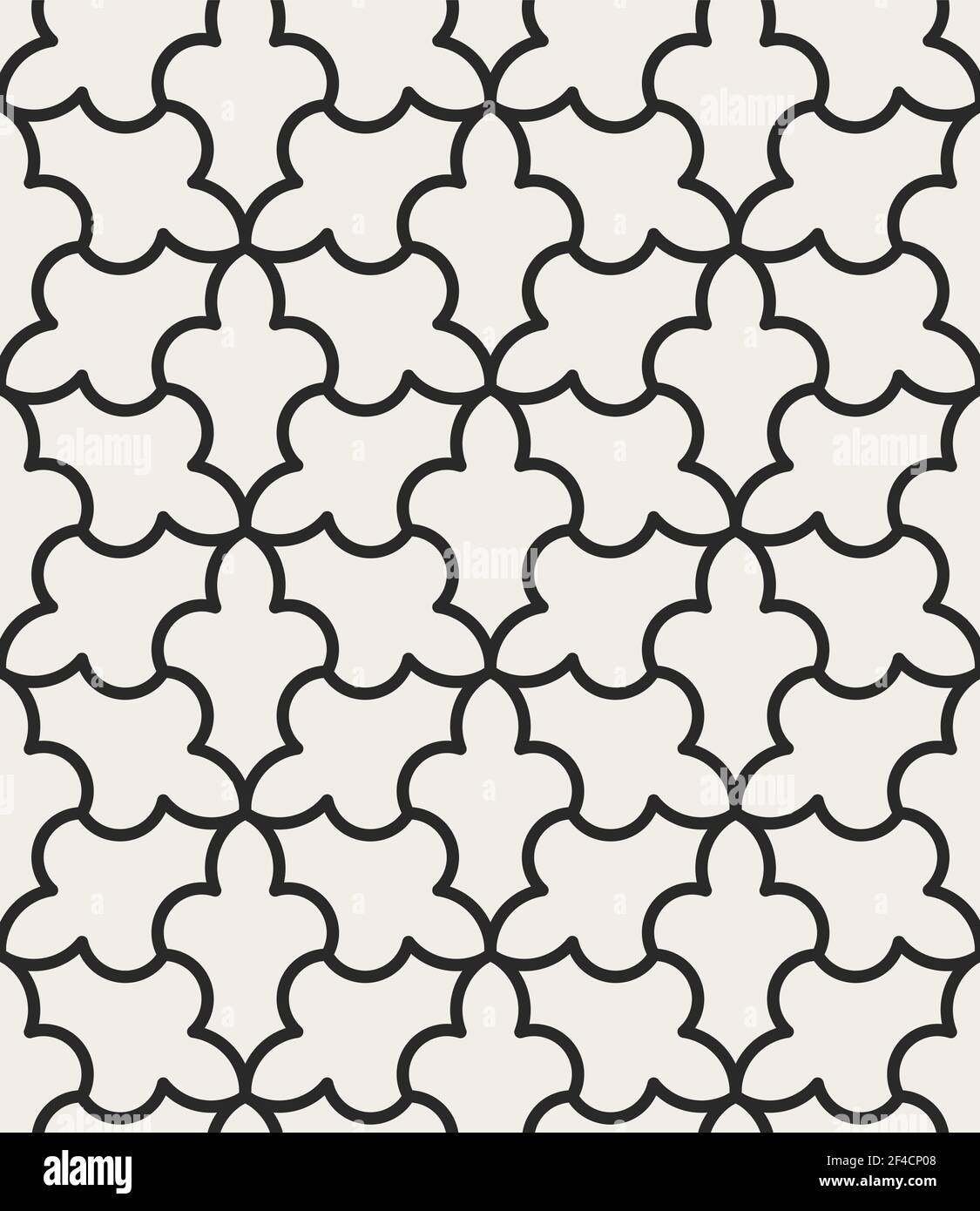 Decorative geometrical seamless pattern. Traditional oriental ...