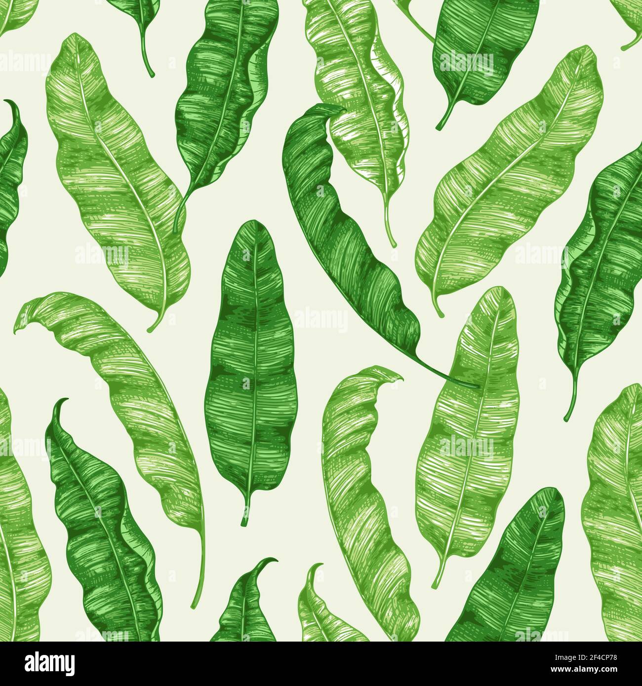 Summer tropical pattern Stock Vector Images - Alamy