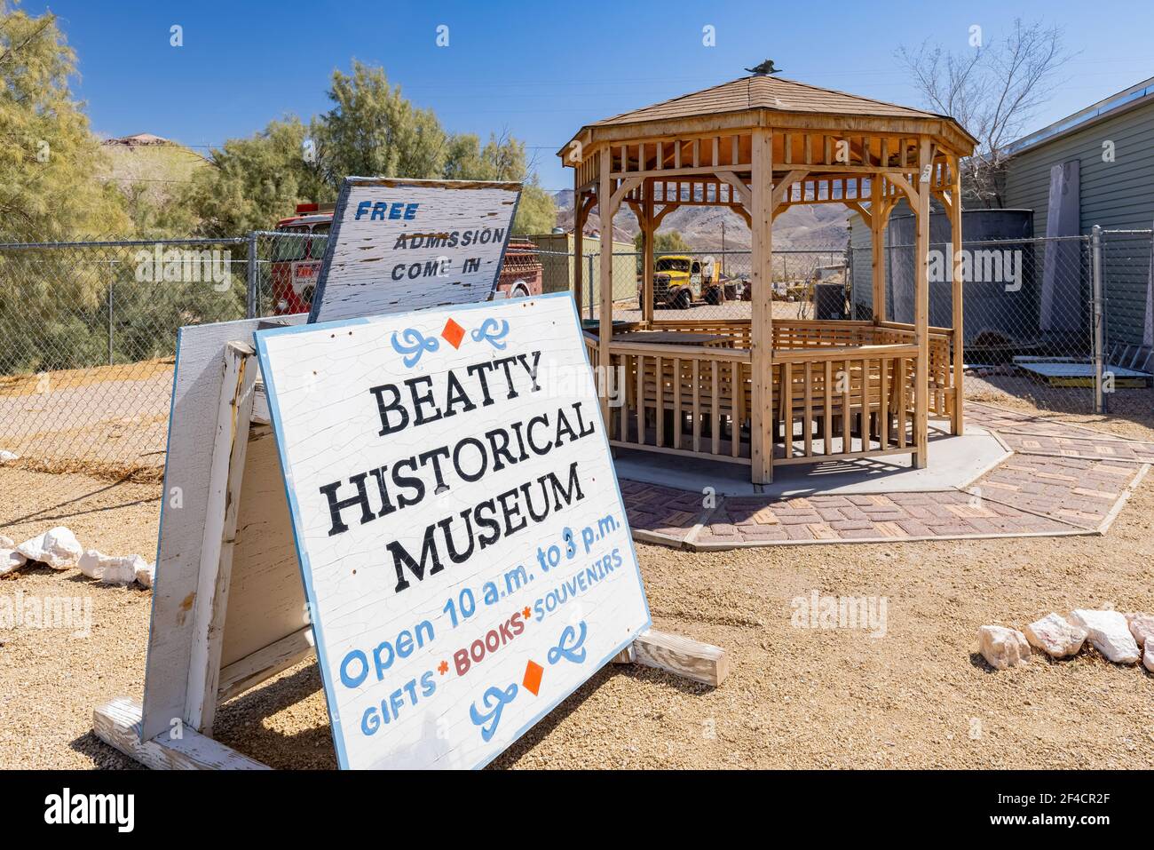 Beatty, MAR 17, 2021 - Sign of the Beatty Museum and Historical Society ...