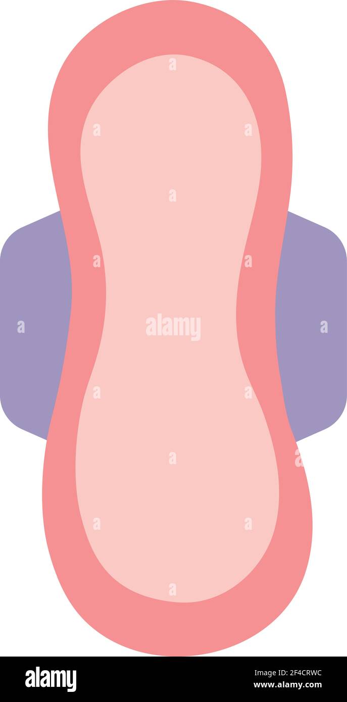 Sanitary pad in female Stock Vector Images - Alamy