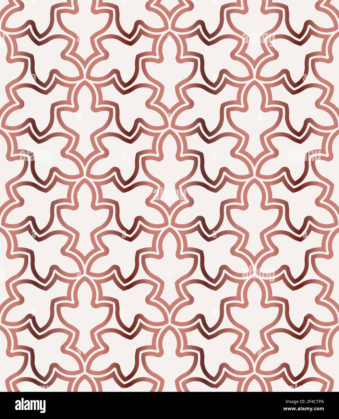 Decorative pink abstract geometrical seamless pattern. Traditional ...