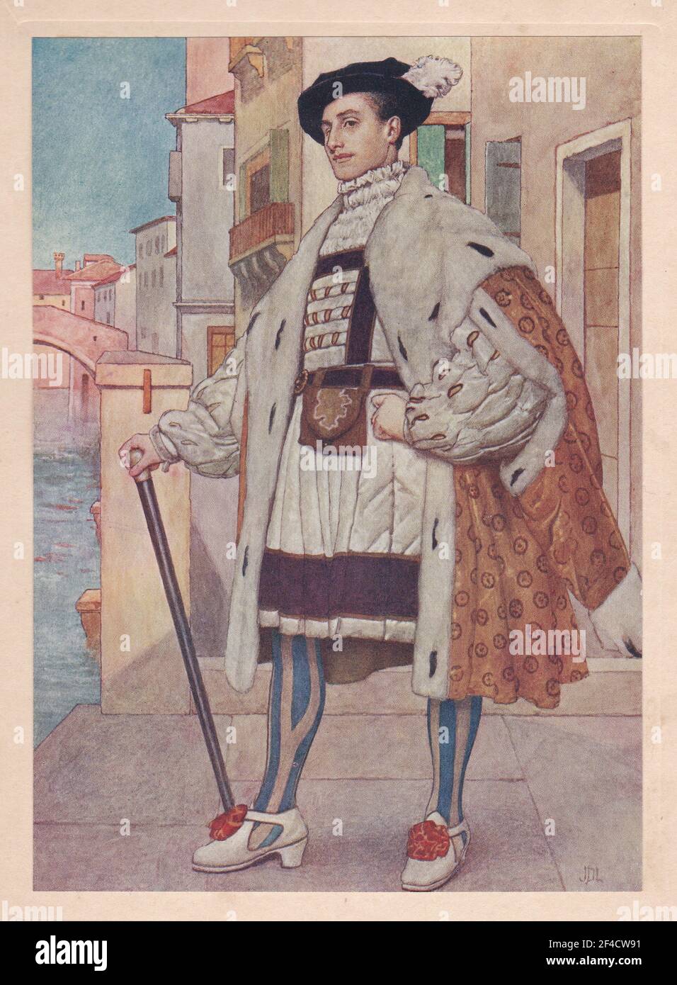 Bassanio - The Merchant of Venice Stock Photo - Alamy