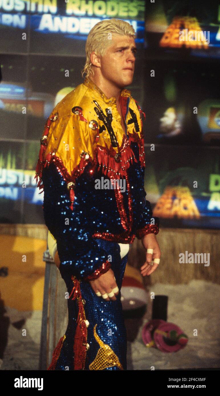 Dustin Rhodes 1994Photo By John Barrett/PHOTOlink / MediaPunch Stock ...
