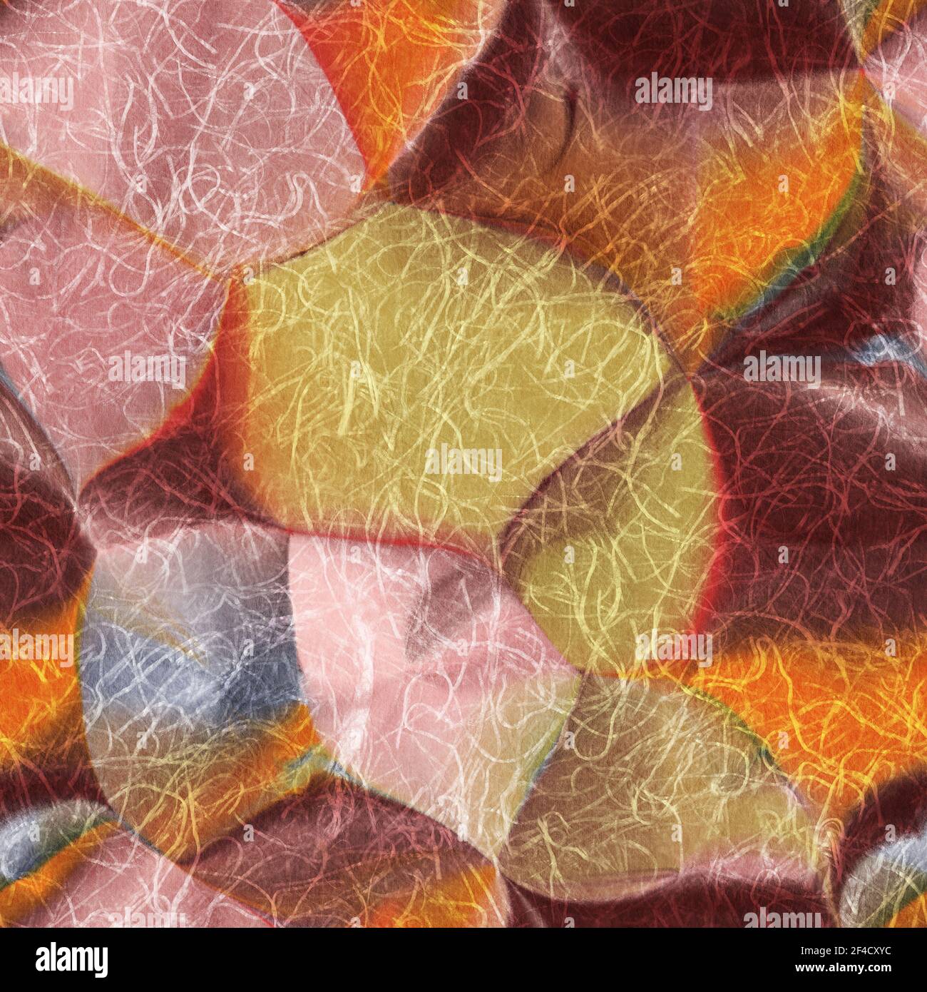 Seamless abstract blobs of color paper texture Stock Photo - Alamy