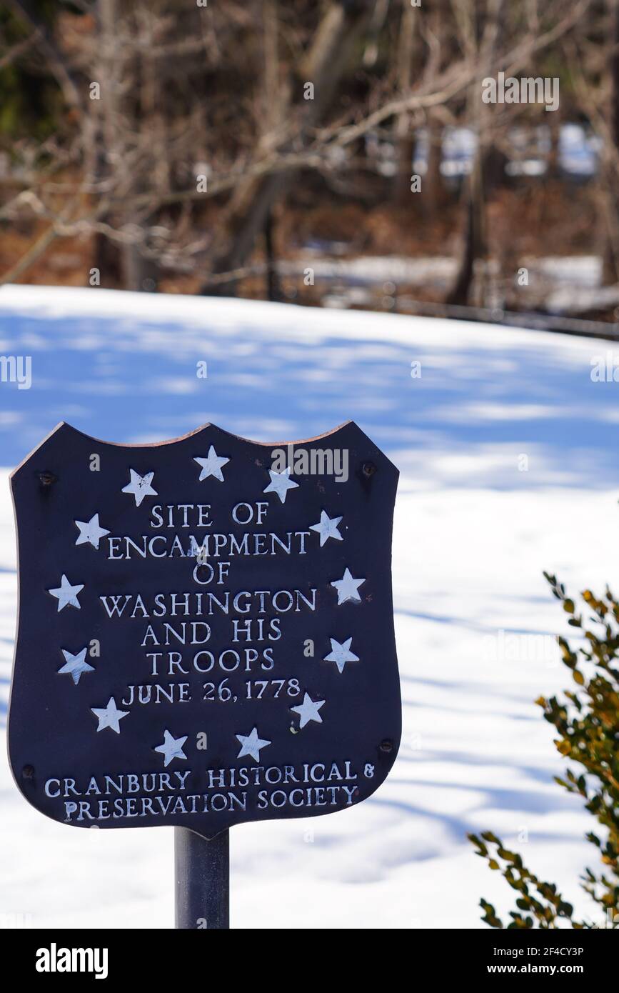 George washington with troops hi-res stock photography and images - Alamy