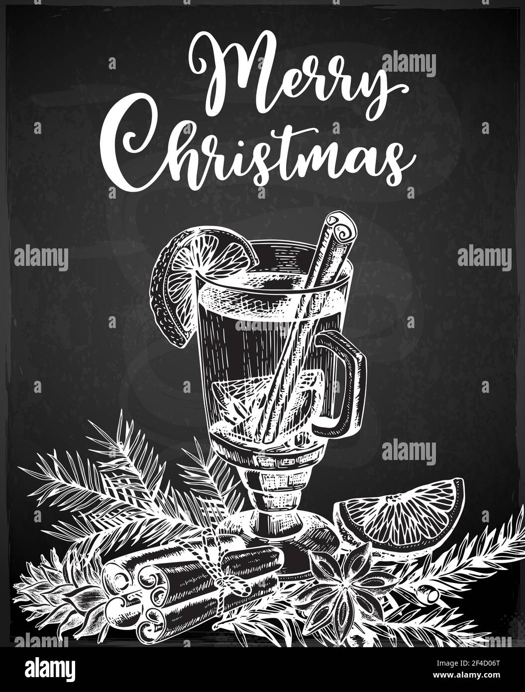 No alcohol beverage chalk Stock Vector Images - Alamy