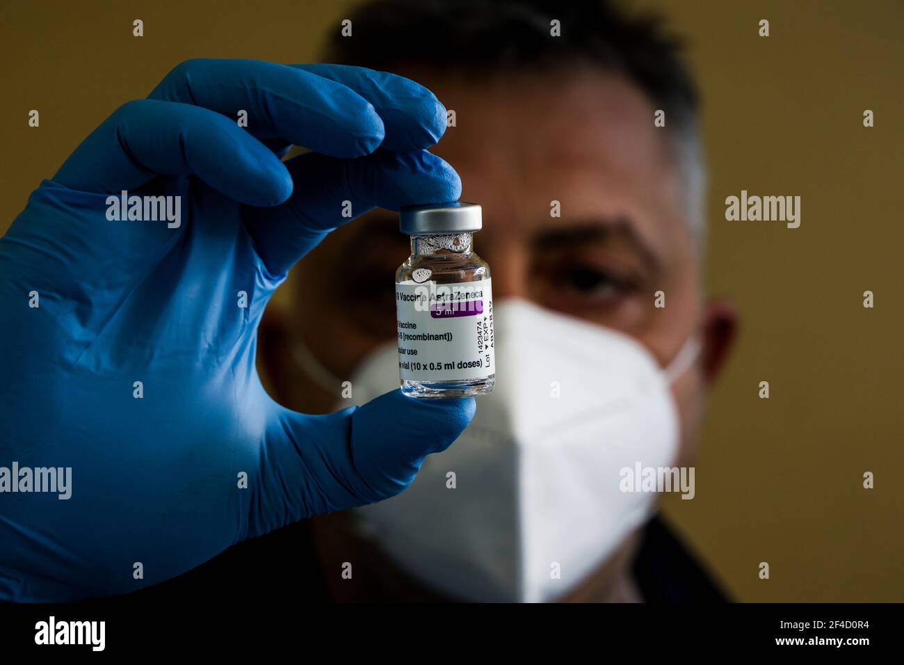 Naples, Italy. 20th Mar, 2021. Naples 20-03-2021 maritime station ...