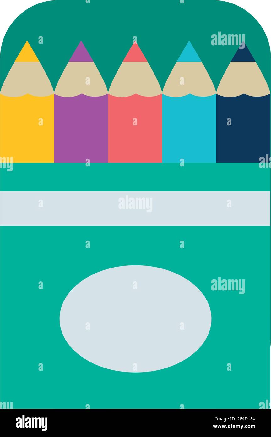 colors box on white background Stock Vector Image & Art - Alamy