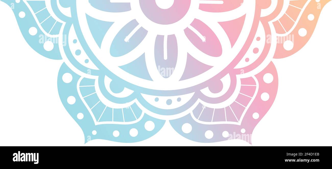 Mandala. Circular figure representing the universe in Hindu and ...