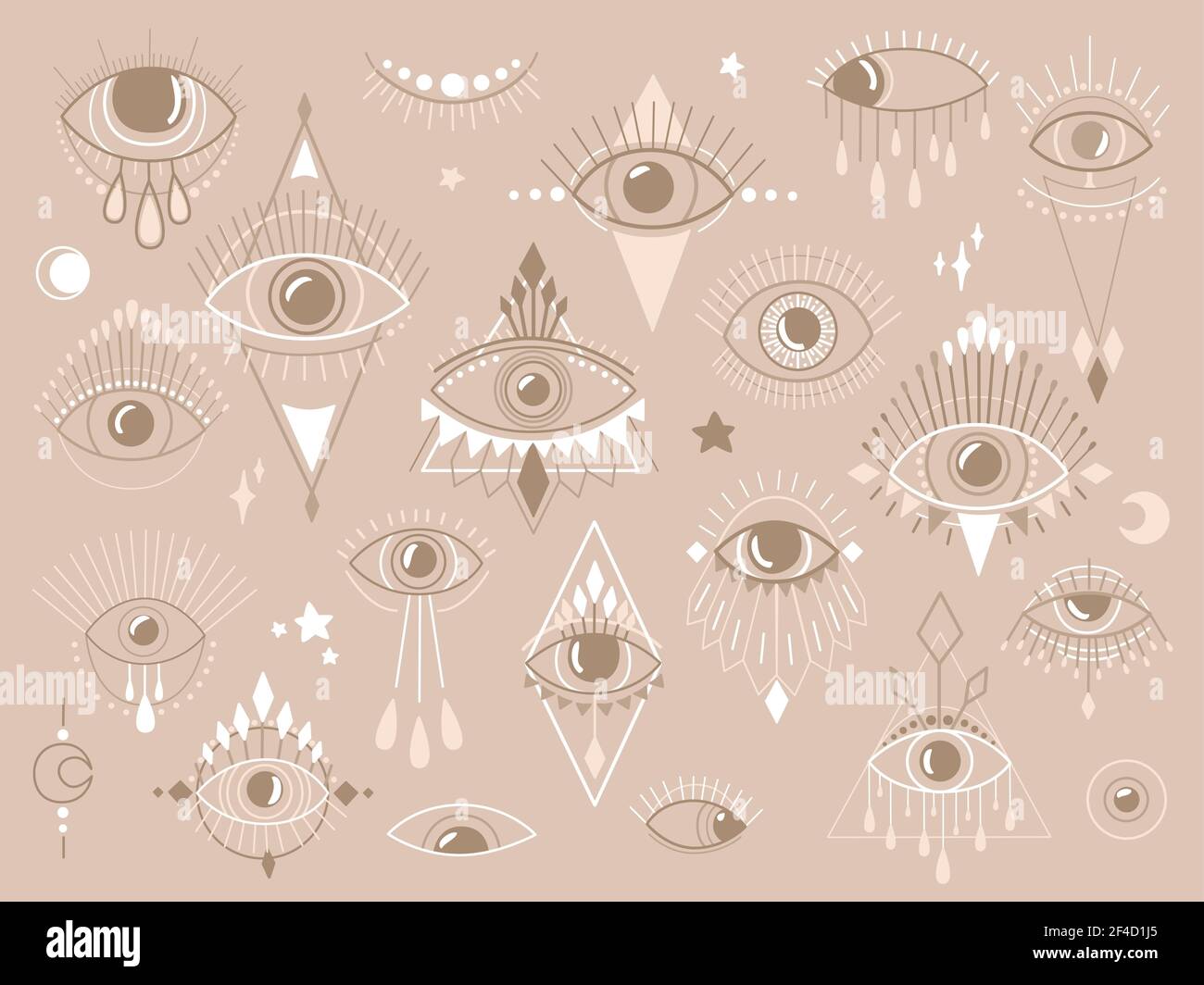 Evil eye set hi-res stock photography and images - Alamy