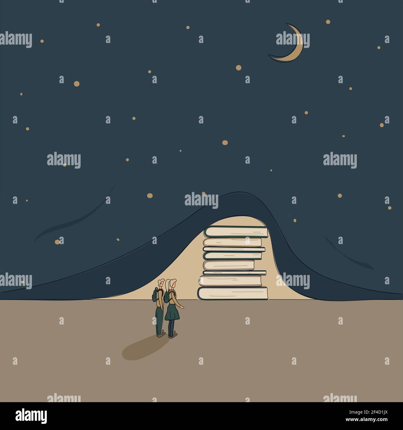 Light in darkness science Stock Vector Images - Alamy