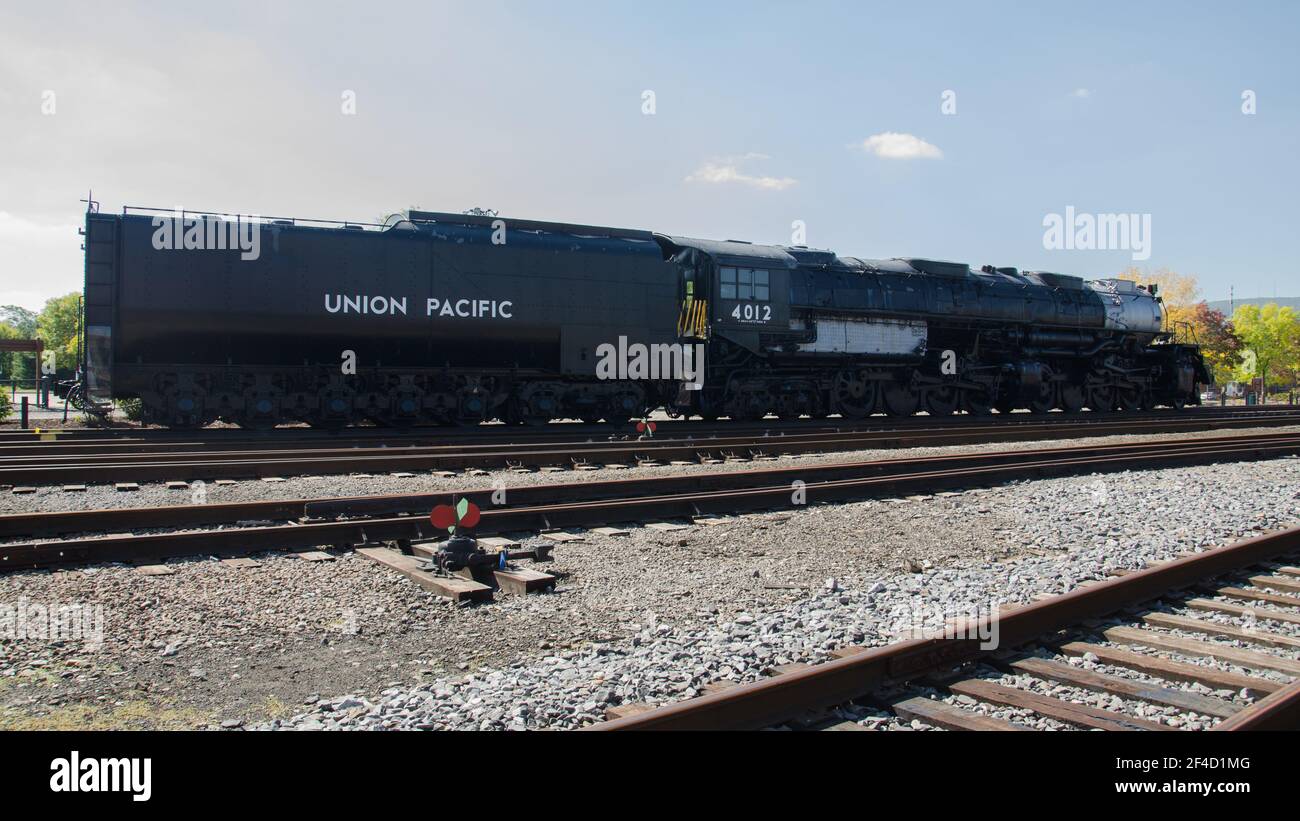 Big boy locomotive hi-res stock photography and images - Alamy