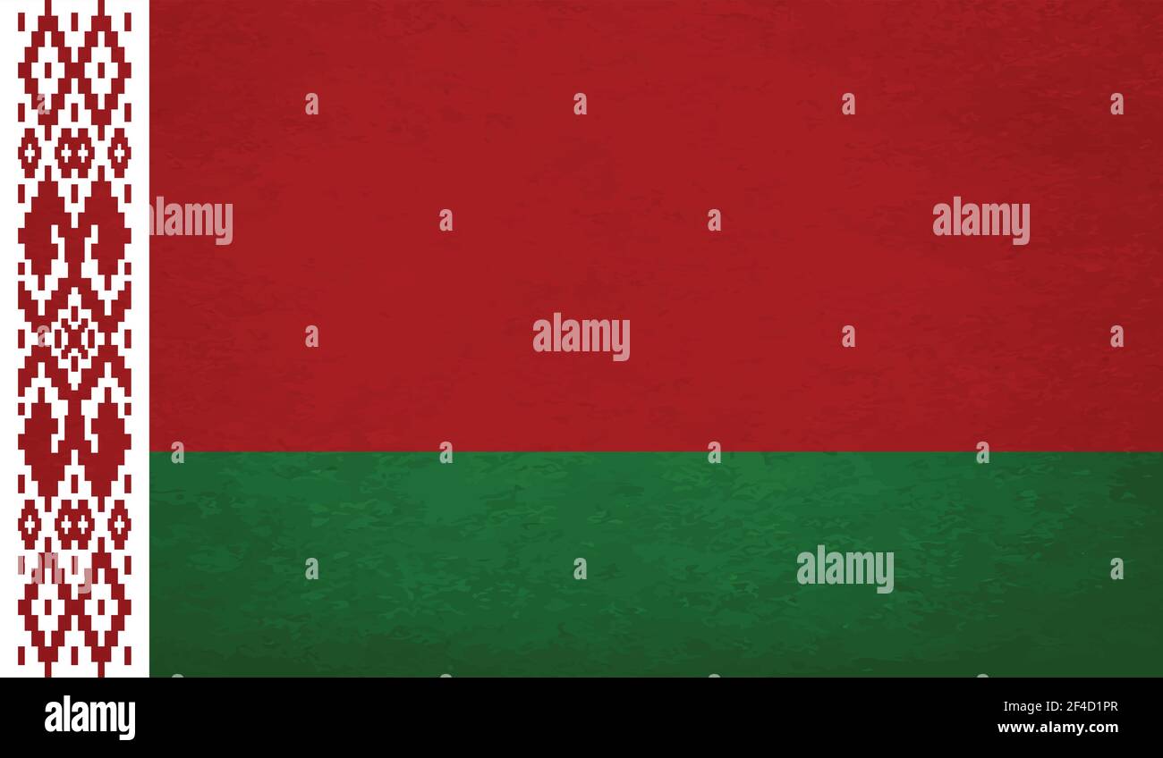 Belarus flag waving grunge Stock Vector Images - Alamy