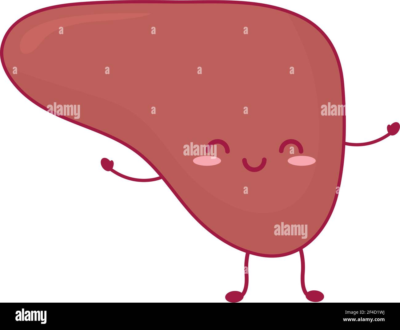 smiling liver isolated Stock Vector Image & Art - Alamy