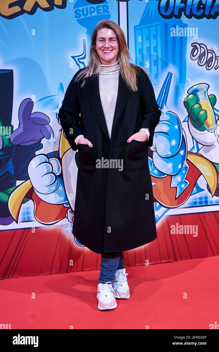 Madrid, Spain. 19 March, 2021: Carlota Corredera attends to ...