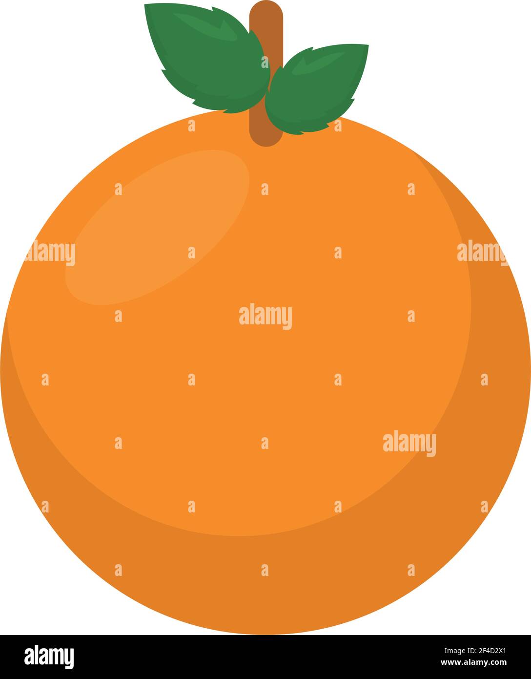 healthy orange icon Stock Vector Image & Art - Alamy