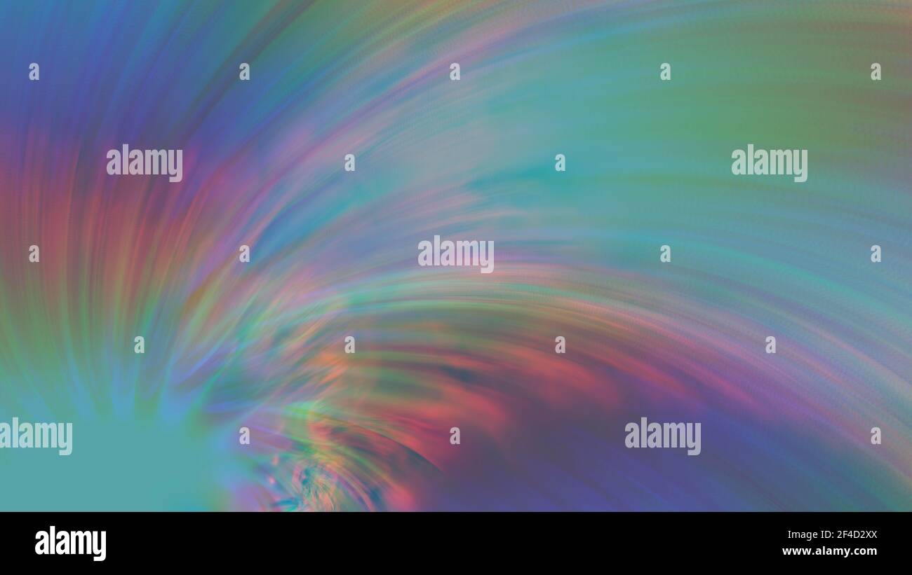Green iridescent background with a rainbow gradient. Design, art Stock ...