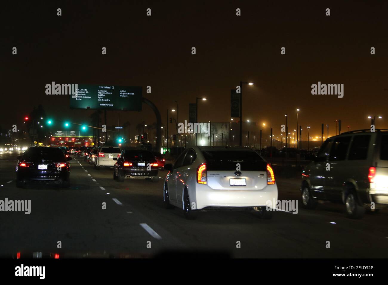 Driving through the night Stock Photo - Alamy