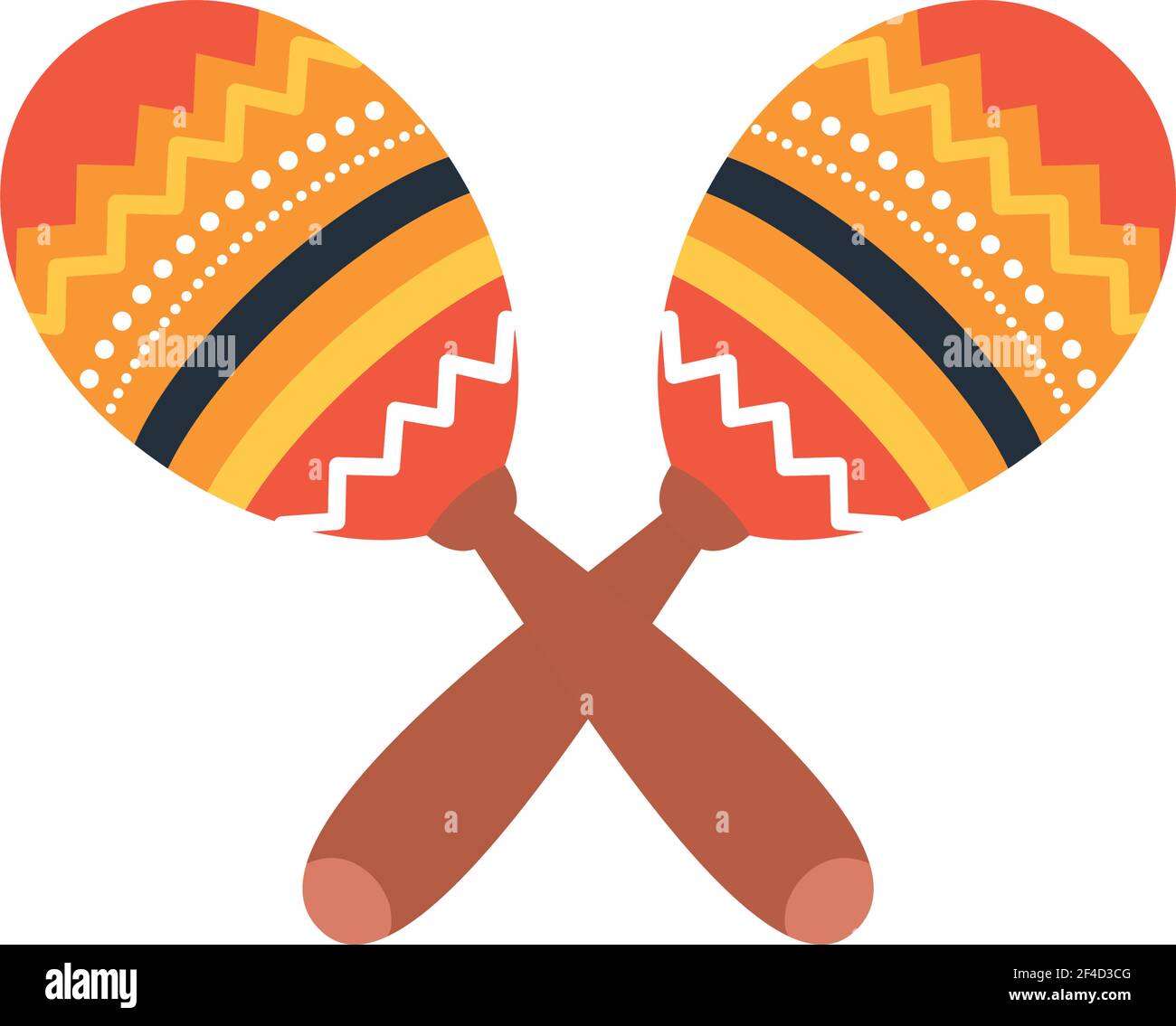 colored maracas pair Stock Vector Image & Art - Alamy