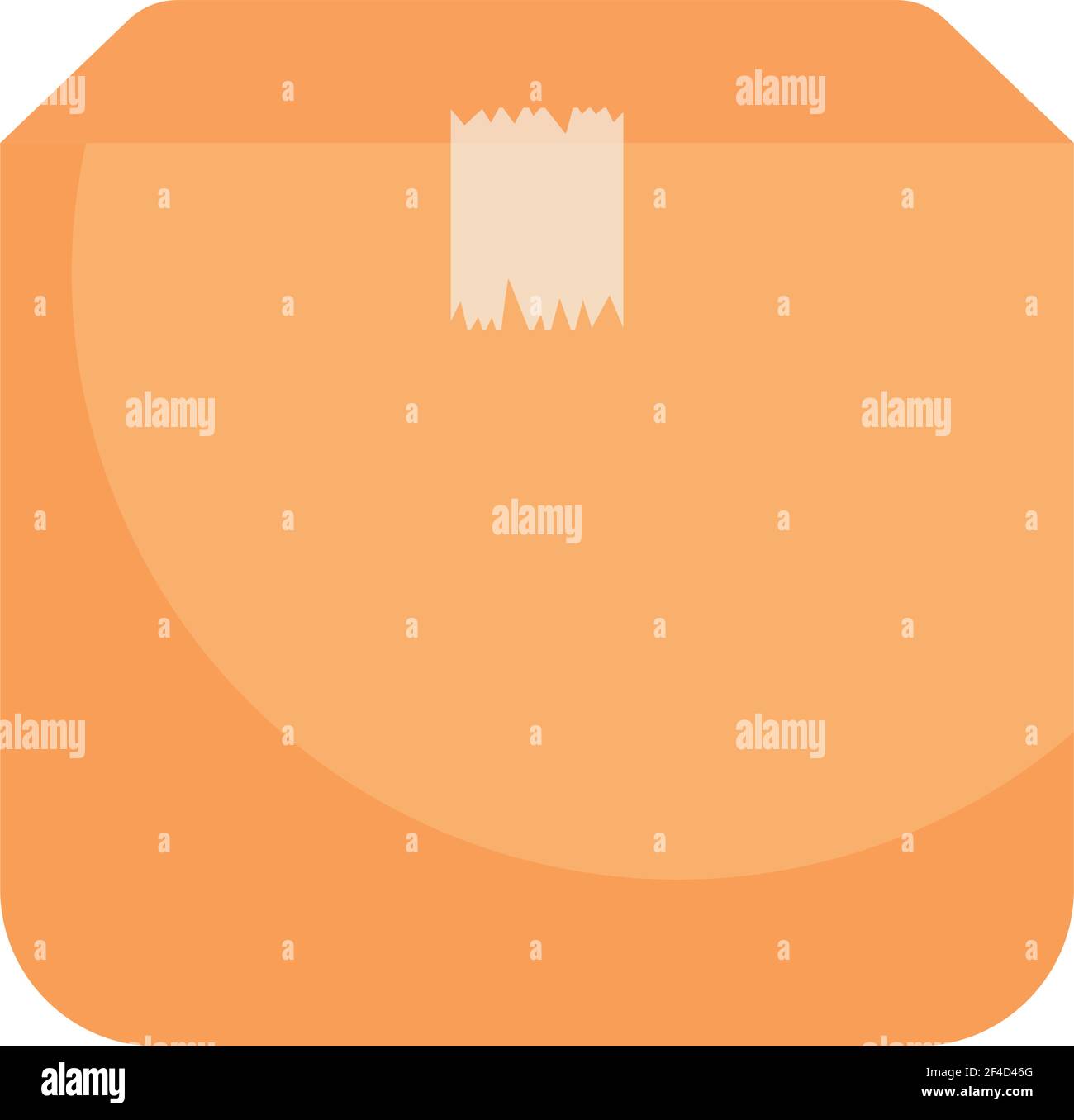 box package on white background Stock Vector Image & Art - Alamy