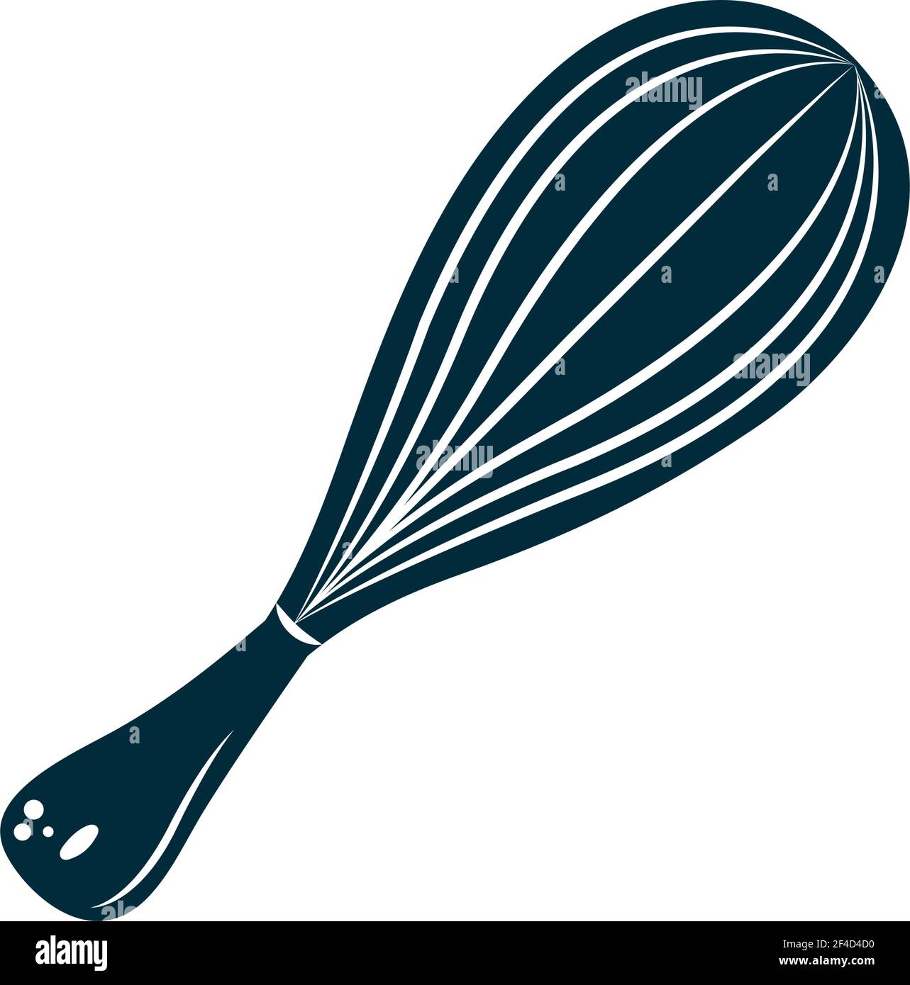 kitchen whisk over white background Stock Vector Image & Art - Alamy