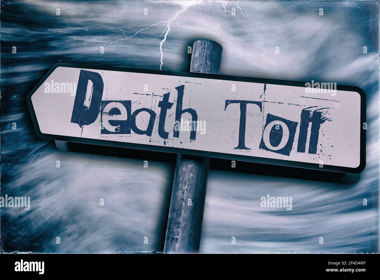 Toll sign signage hi-res stock photography and images - Alamy
