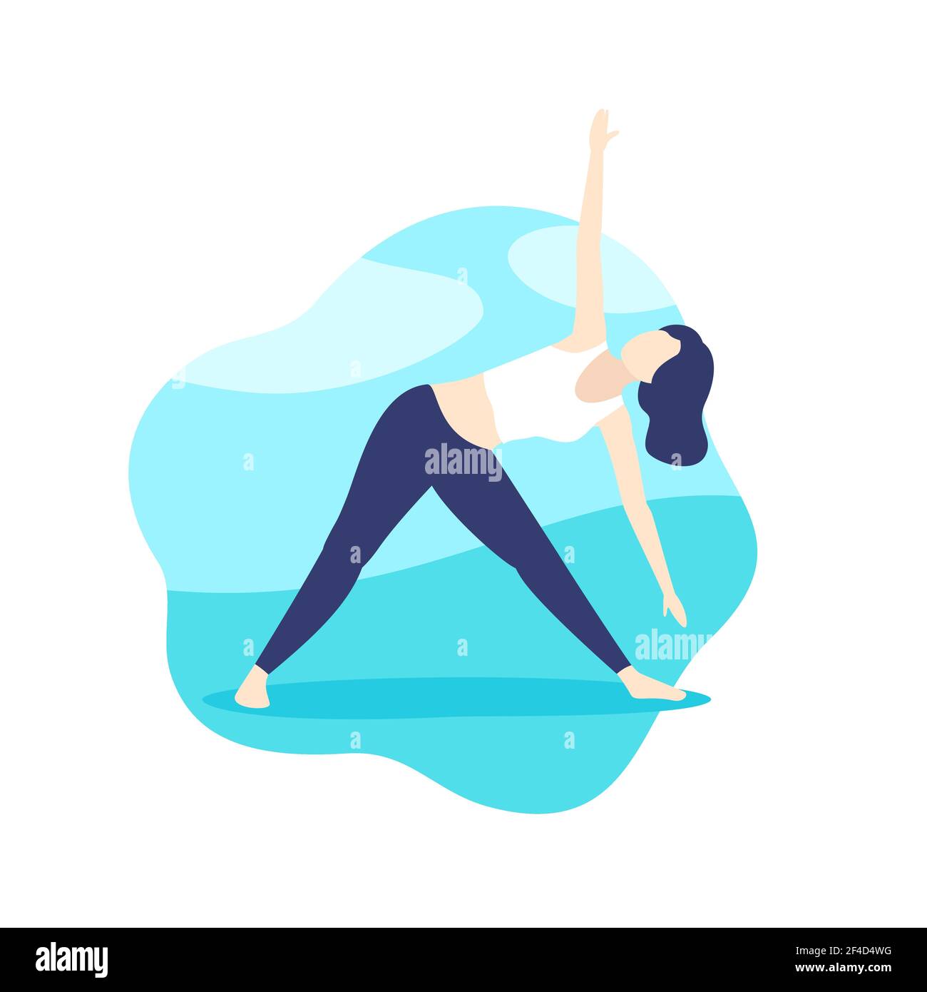Pose triangle Stock Vector Images - Alamy