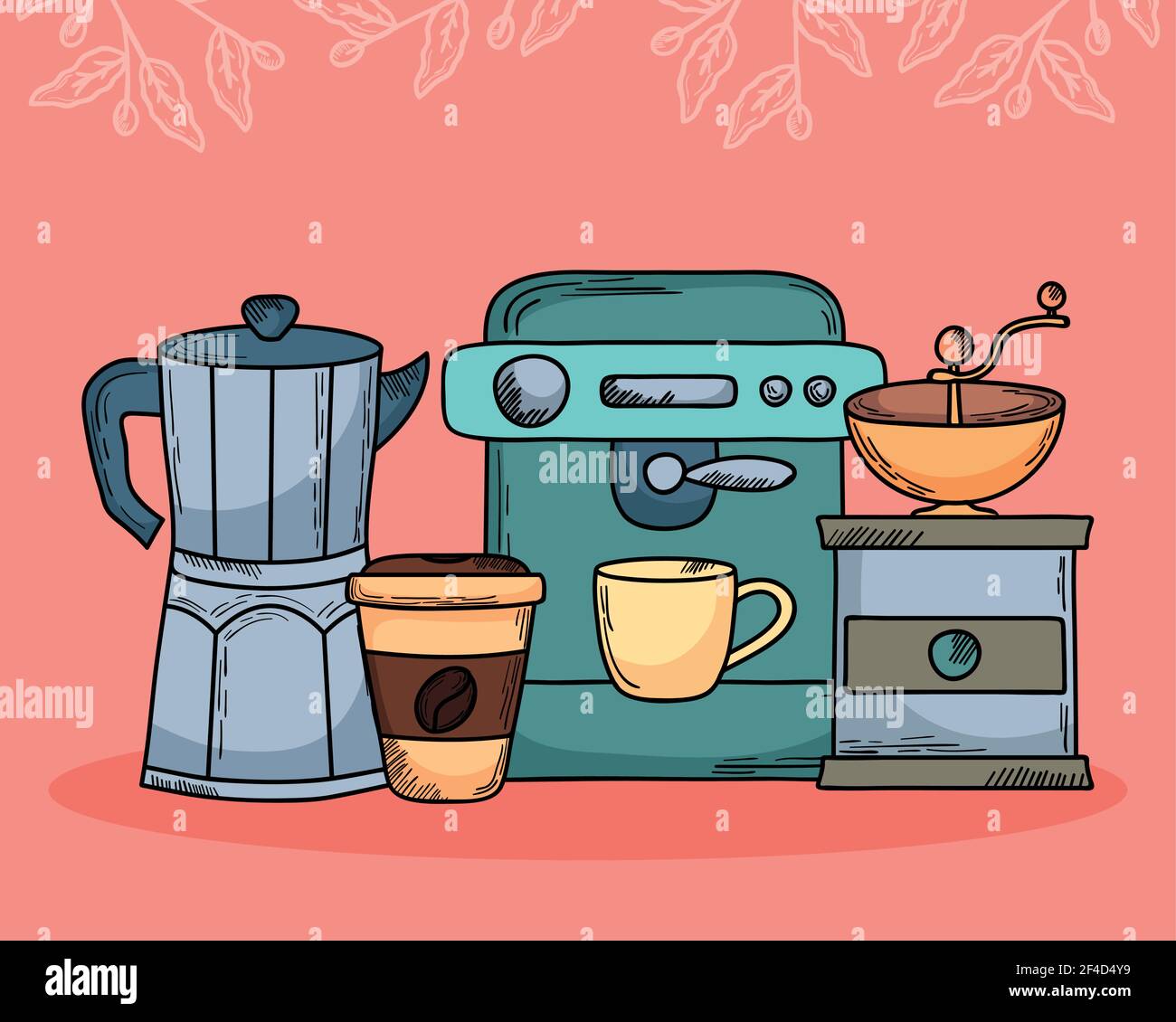 Mug makers Stock Vector Images - Alamy