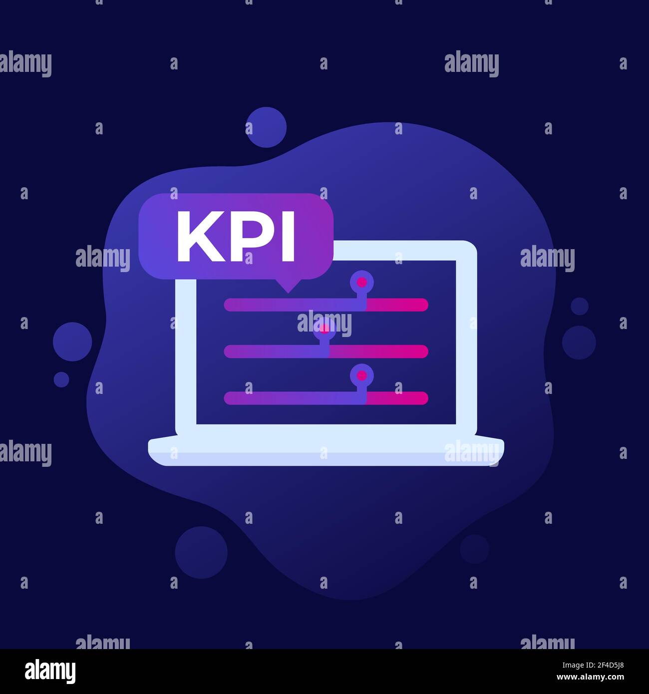 Kpi Stock Vector Images - Alamy