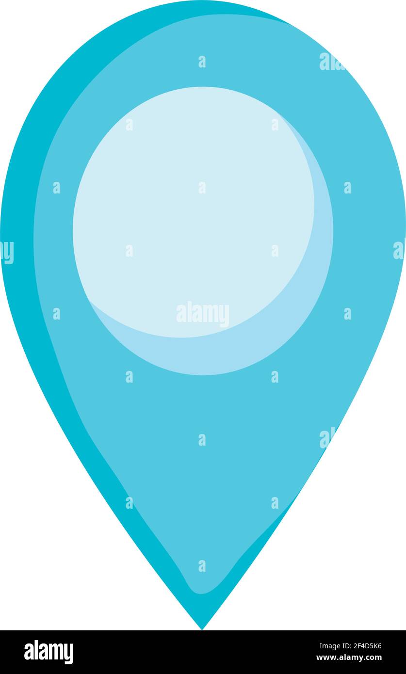 location pin on white background Stock Vector Image & Art - Alamy