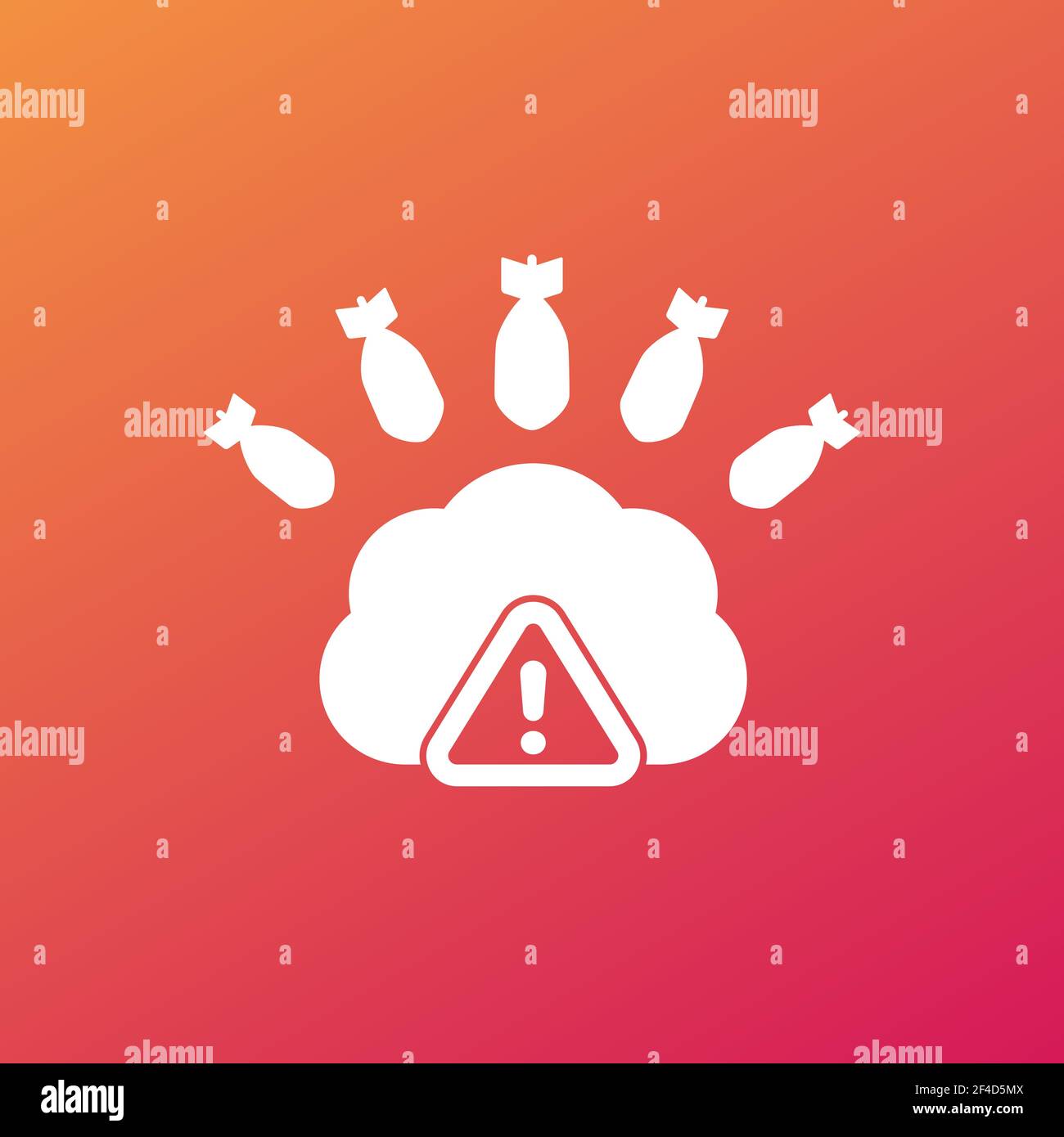 Hosting under DDoS Attack icon, vector art Stock Vector Image & Art - Alamy