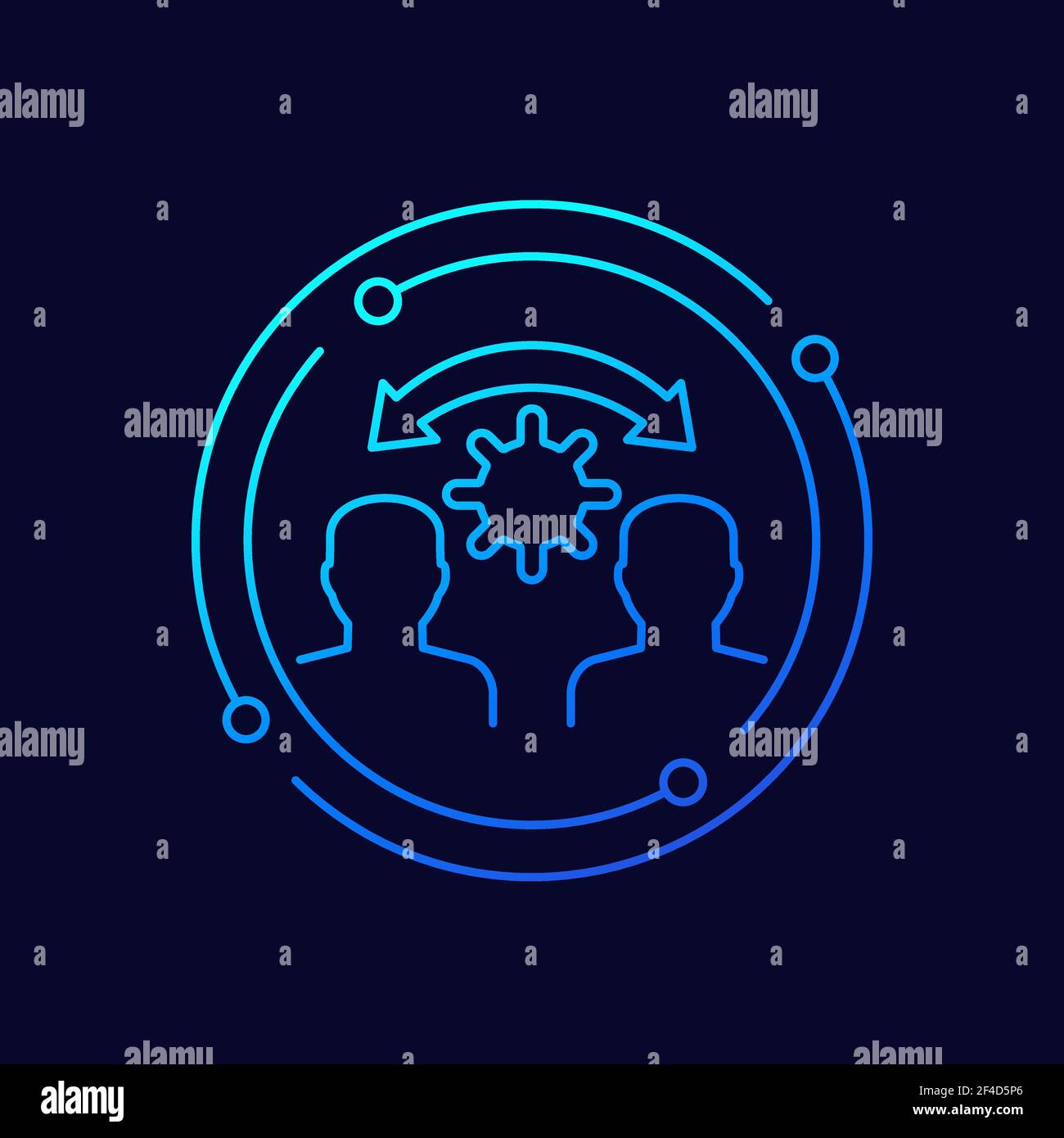 Viral contagion Stock Vector Images - Alamy