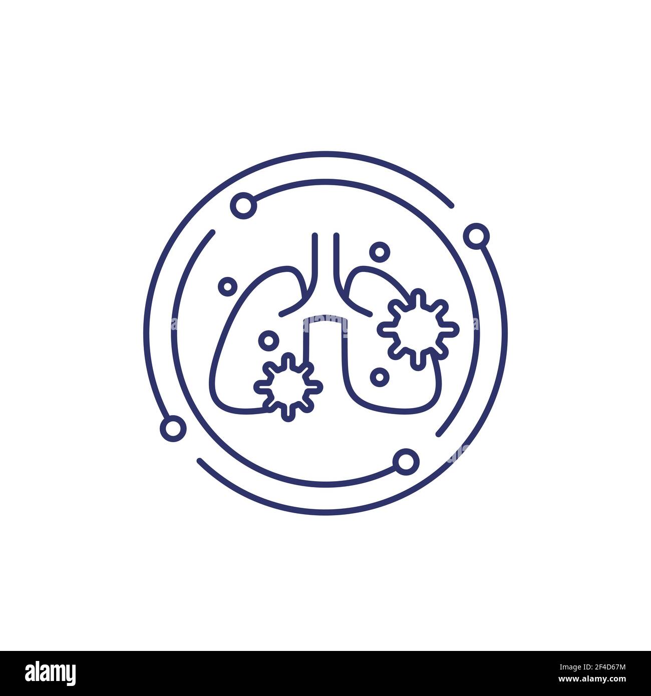 Covid 19 pneumonia x ray Stock Vector Images - Alamy