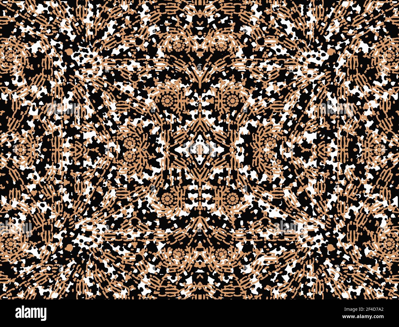 Modern intricate geometric seamless pattern in red colors Stock Vector ...