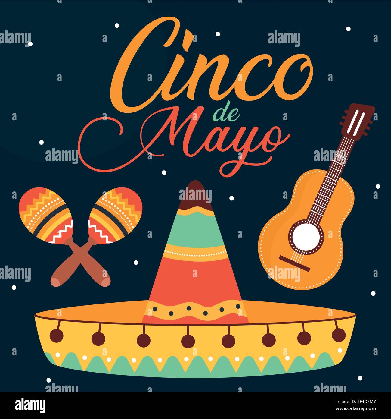 mexican carnival card Stock Vector Image & Art - Alamy