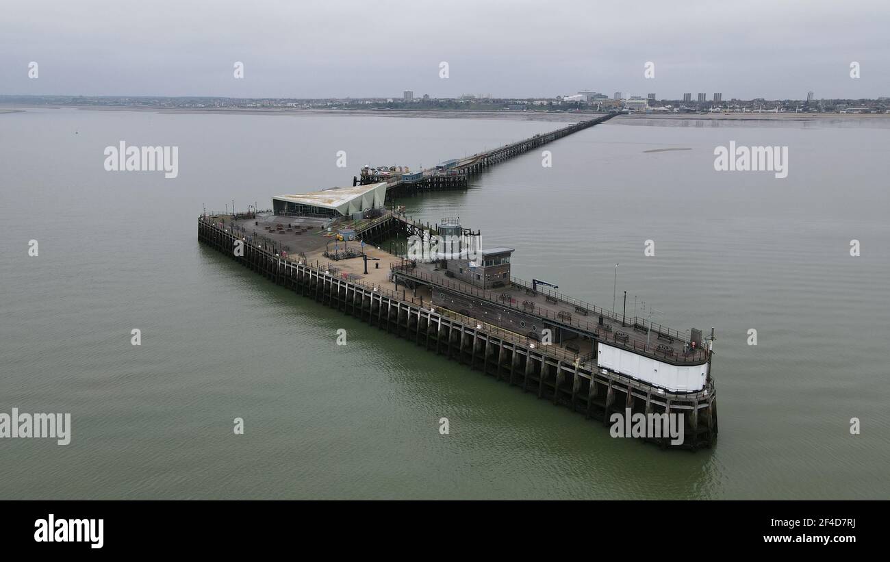 Southend Pier Aerial High Resolution Stock Photography and Images - Alamy