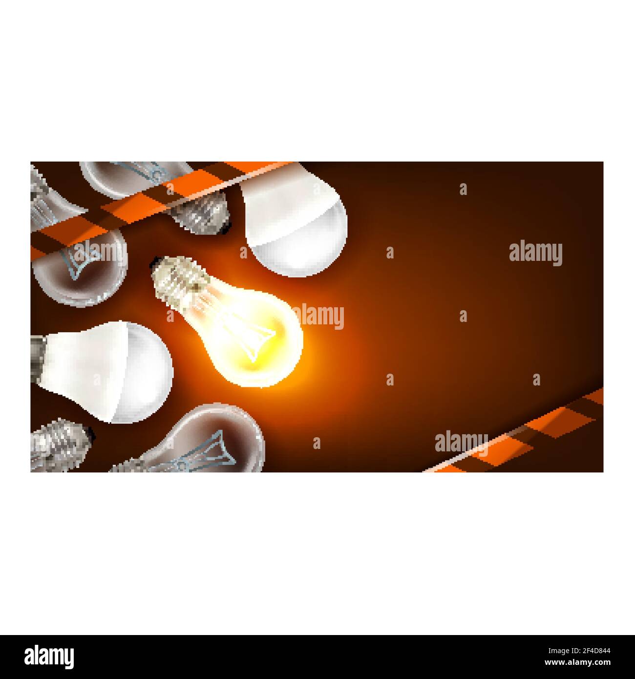 Electrical Work Service Promotional Poster Vector Illustration Stock ...