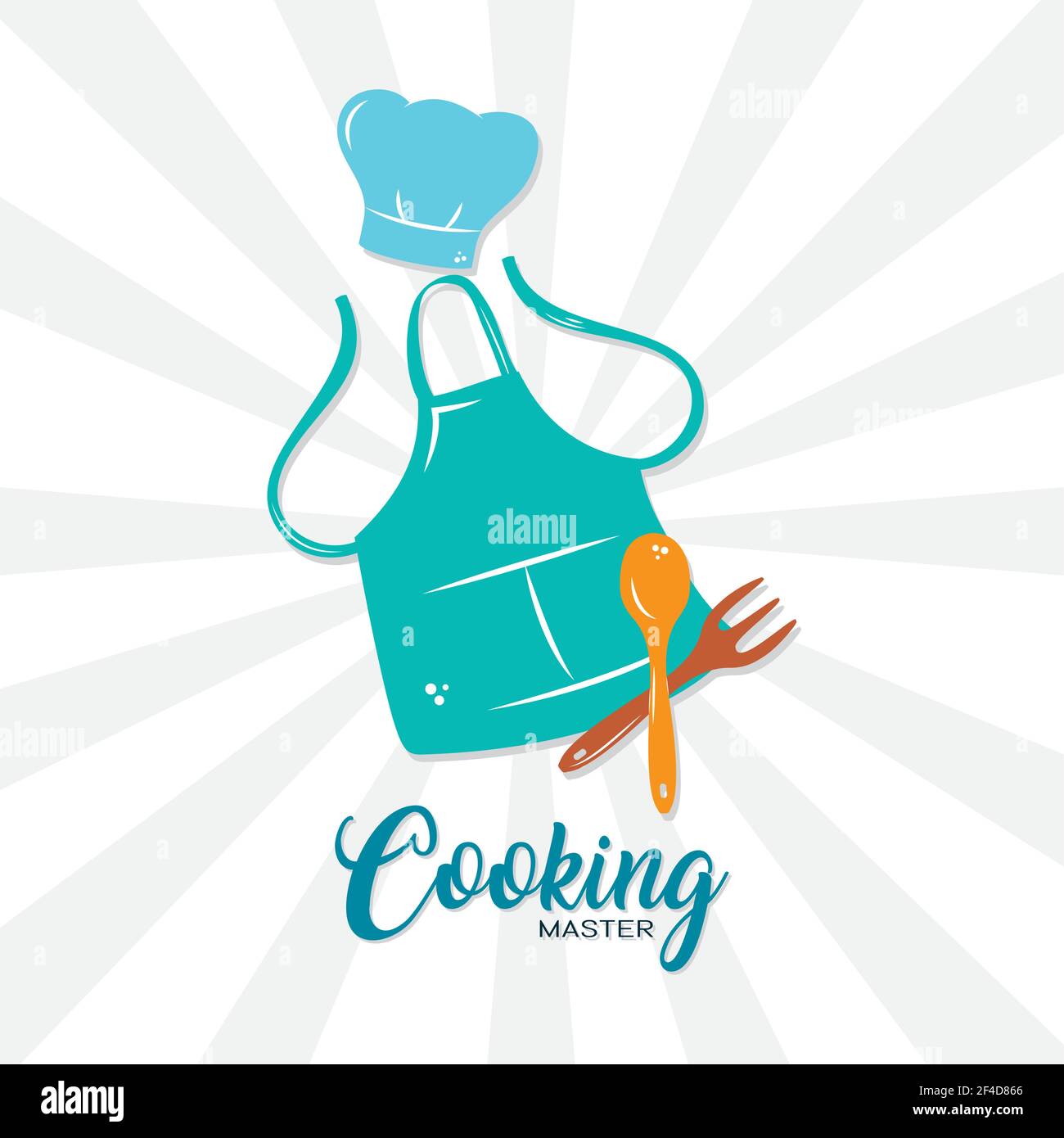 Cooking master design with apron Stock Vector Image & Art - Alamy