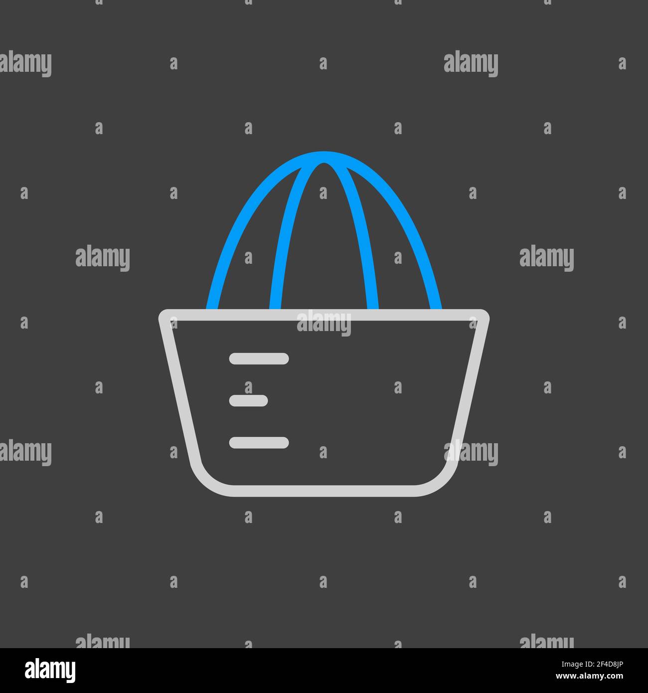 Lemon squeezer vector icon. Kitchen appliance. Graph symbol for cooking ...