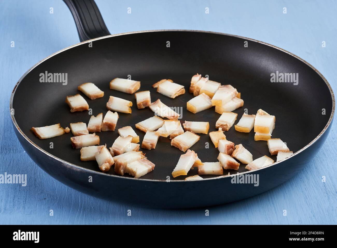 Cut diced ham hi-res stock photography and images - Alamy