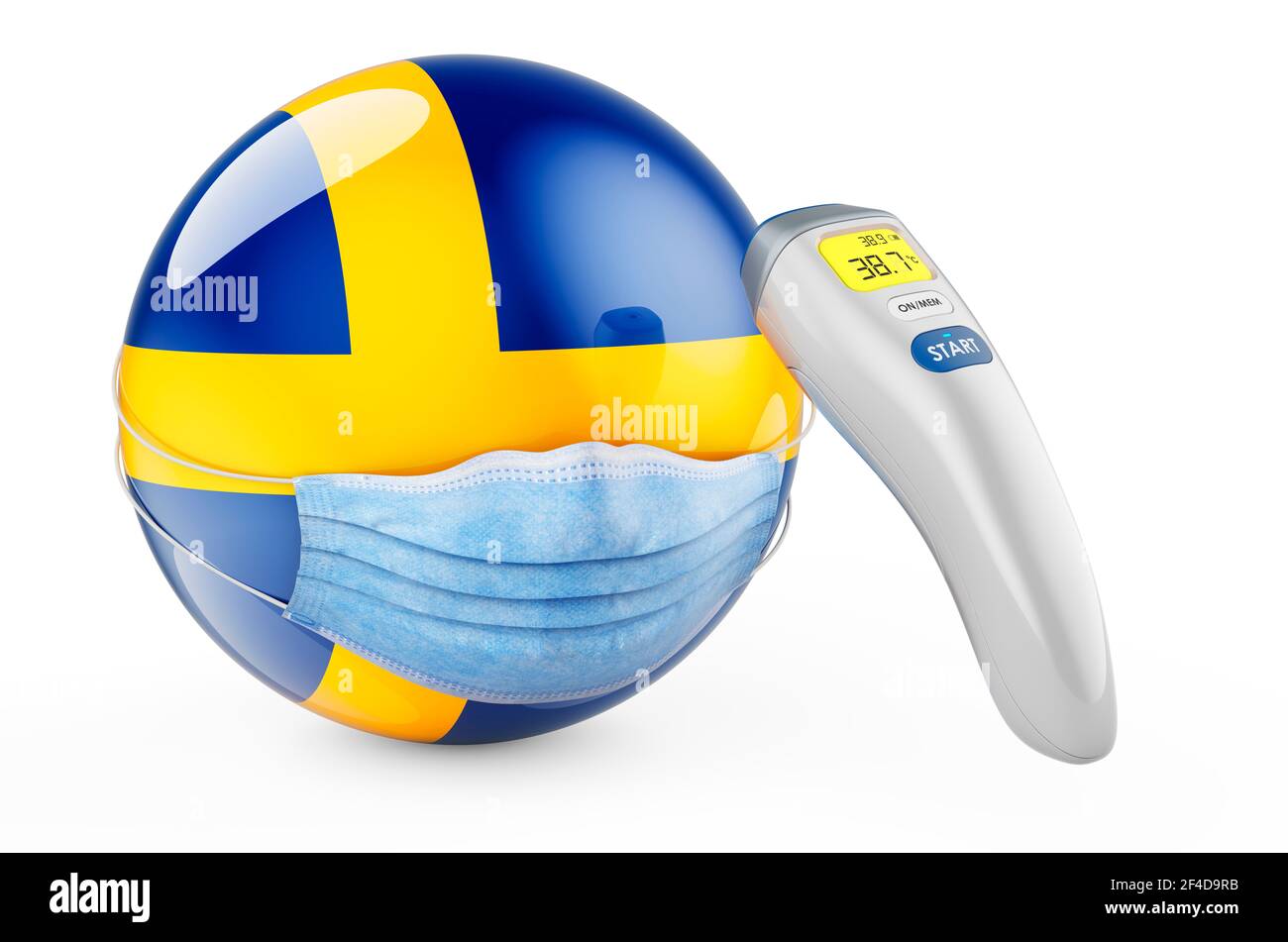 Swedish flag face hi-res stock photography and images - Alamy