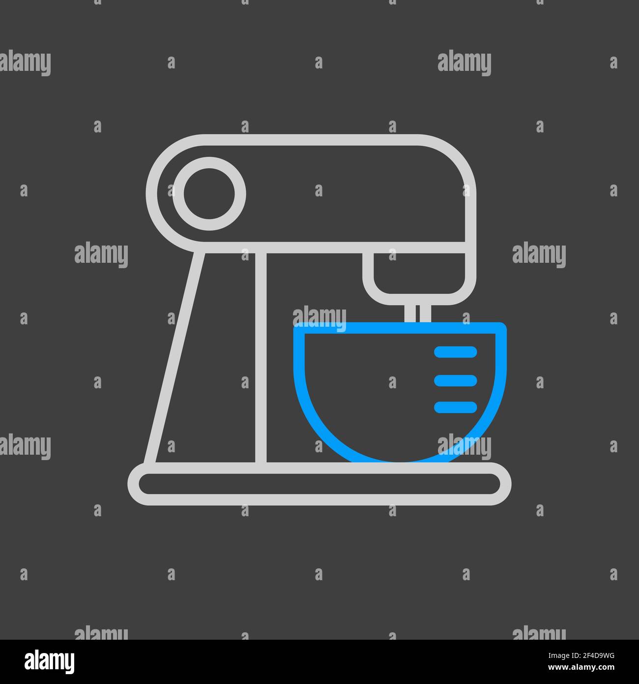 Food processor. Mixing. Pureeing foods. Electric kitchen appliance ...