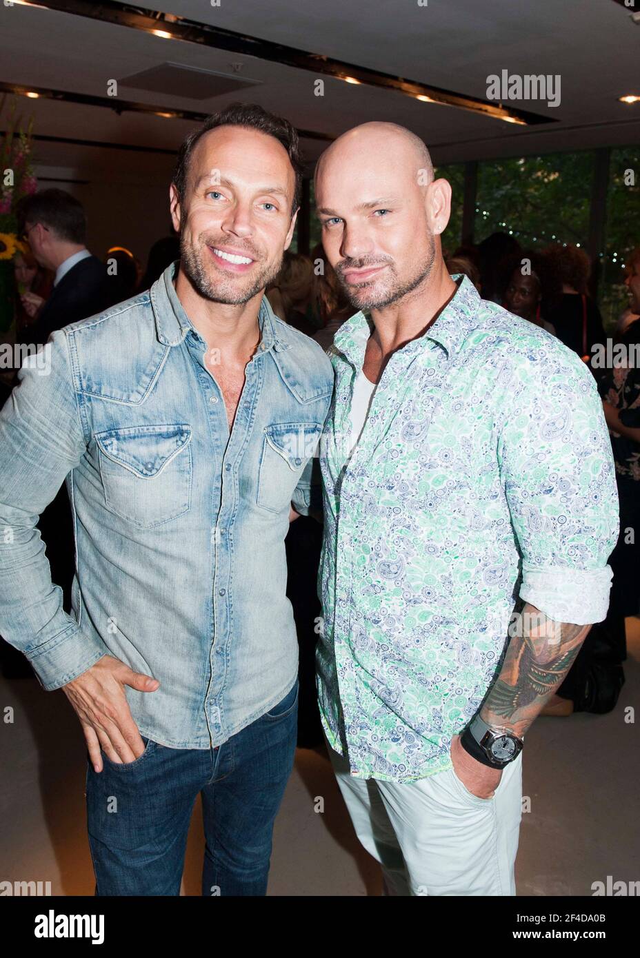 Jason Gardiner and guest attend the opening night of Brasil Brasileiro ...