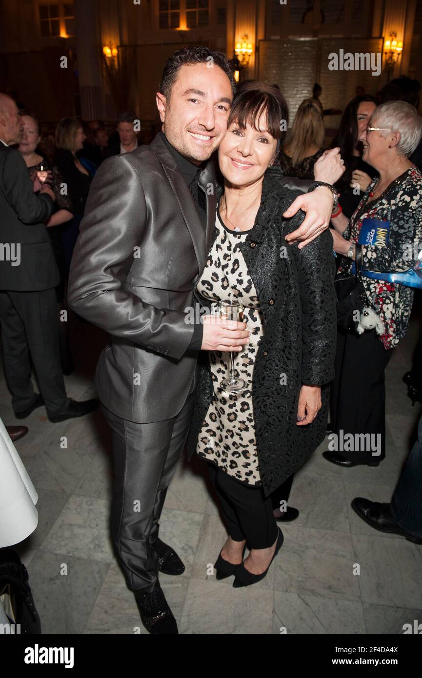 Vincent Simone and Arlene Phillips attend the Dance Til Dawn press ...