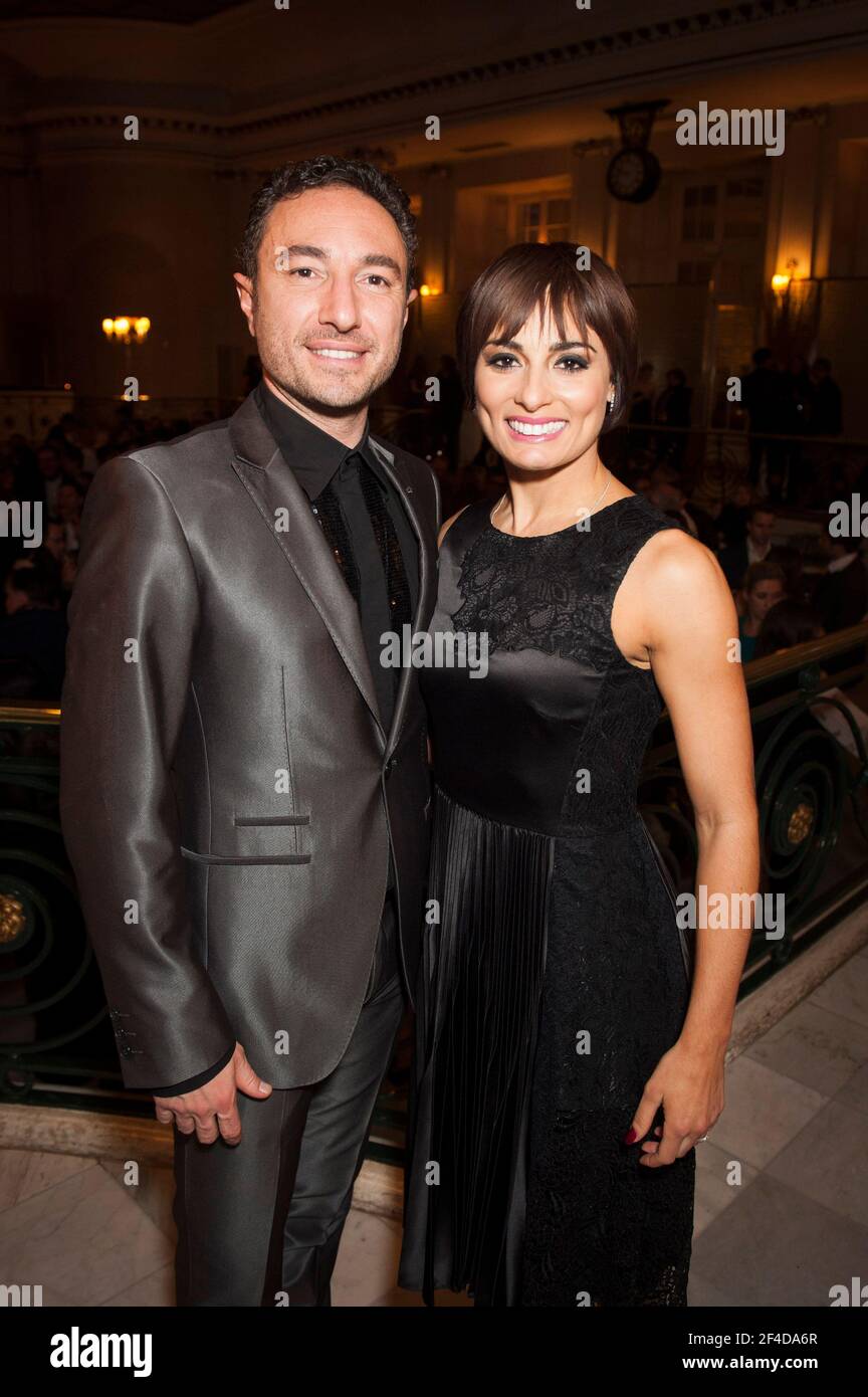 Vincent Simone and Flavia Cacace attend the Dance Til Dawn press night ...