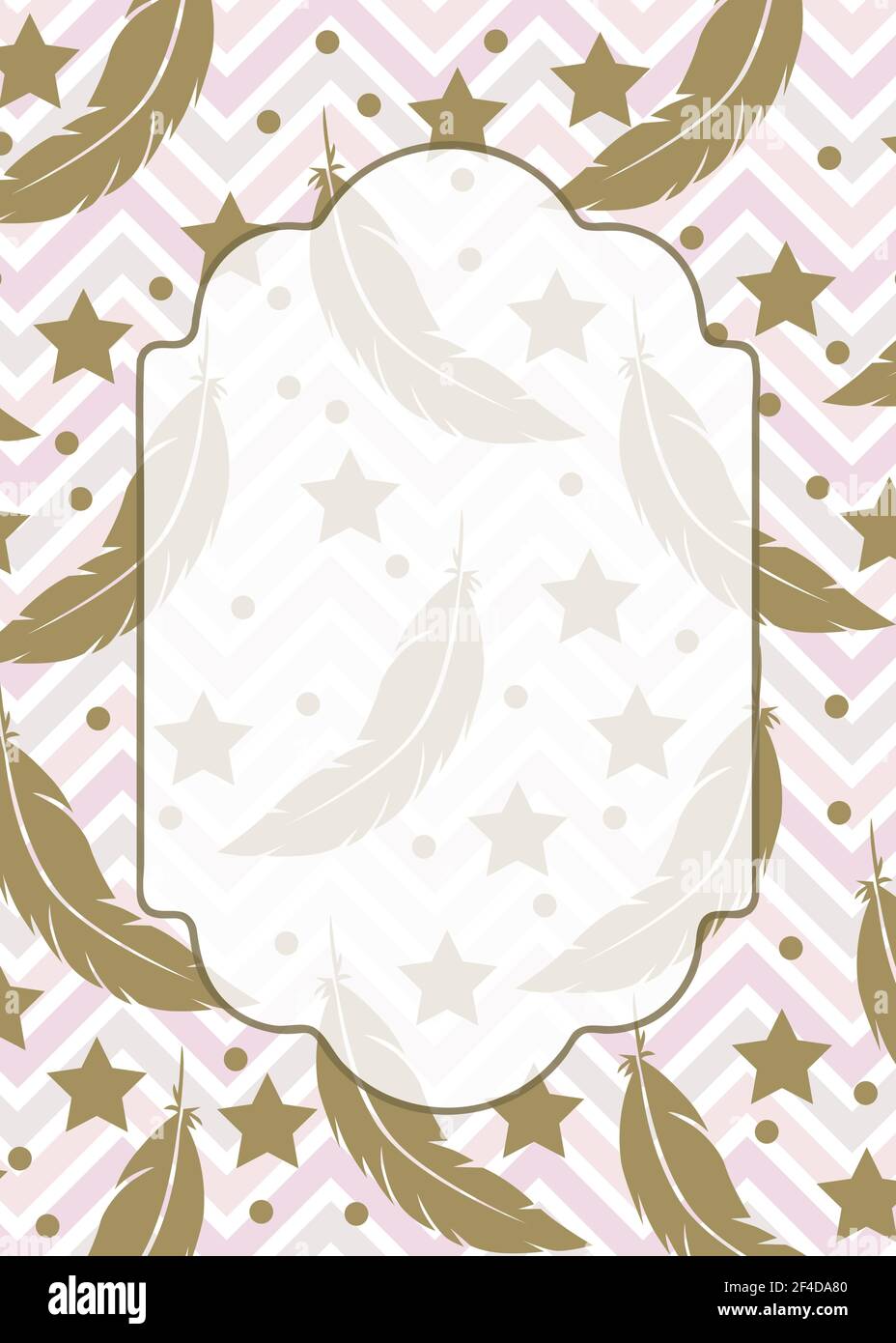 feather invitation background Stock Vector Image & Art - Alamy