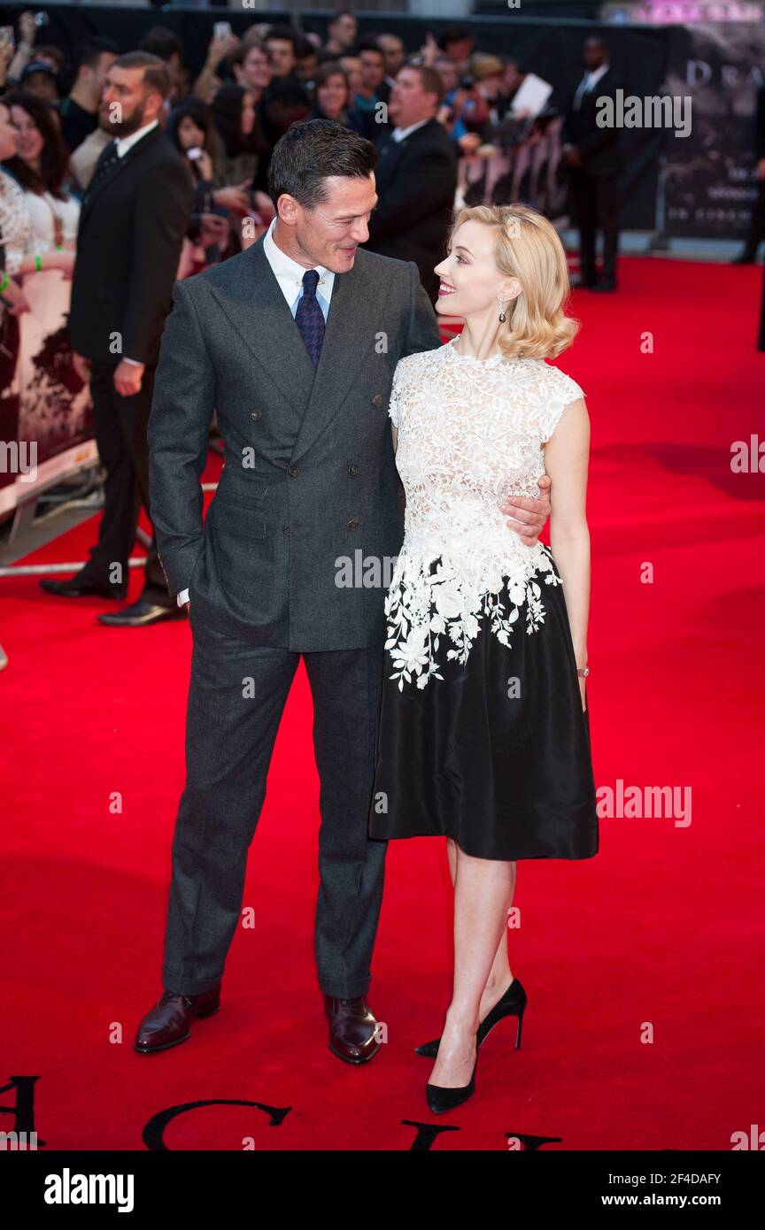 Sarah Gadon And Luke Evans