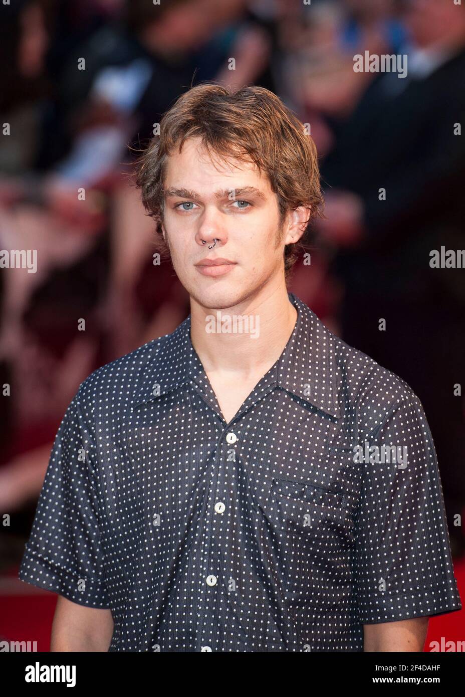 Ellar Coltrane attends the Dracula Untold premiere at the Odeon ...