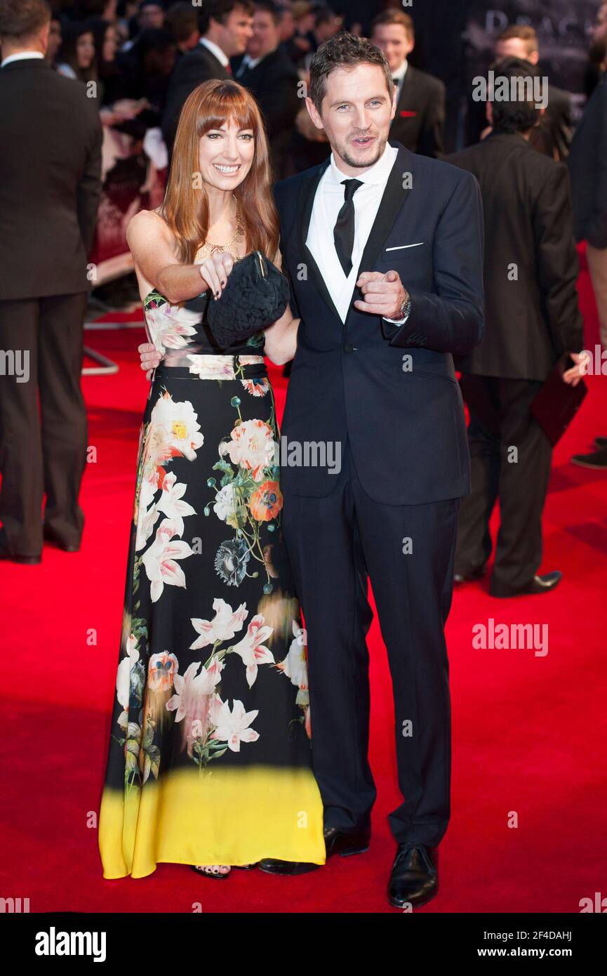 Gary Shore (Director) and guest arrive at the Dracula Untold premiere ...