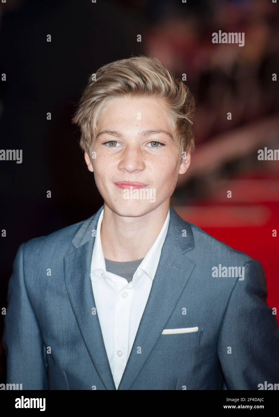 Joe Benjamin arrives at the Dracula Untold premiere at the Odeon ...